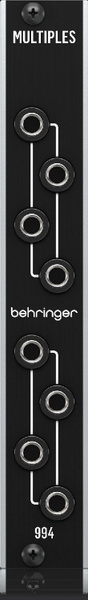 BEHRINGER 994 MULTIPLES модуль марщрутизации/сплиттер CV и ...