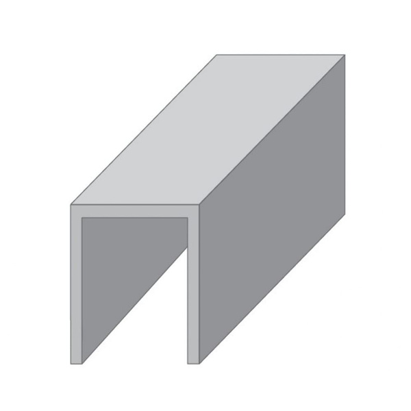 Нижняя направляющая для раздвижных дверей N4 Palladium 1 метр 12144 ...