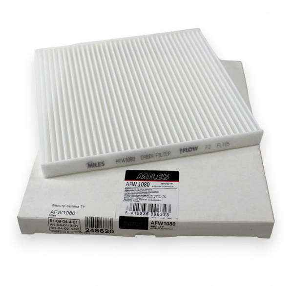 Фильтр салонный MILES AFW1080 - купить по выгодным ценам в интернет ...