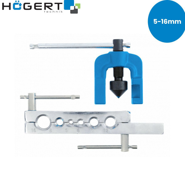 Набор для развальцовки труб 5-16 мм. Hoegert - купить с доставкой по выгодным ценам в интернет ...