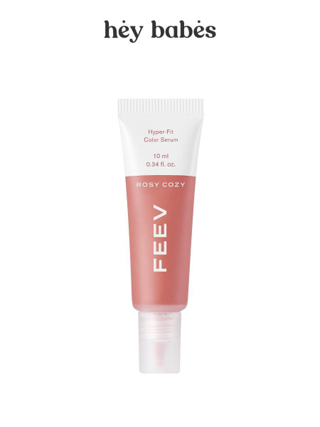 Цветная сыворотка-румяна в нежном розовом оттенке FEEV Hyper-Fit Color ...