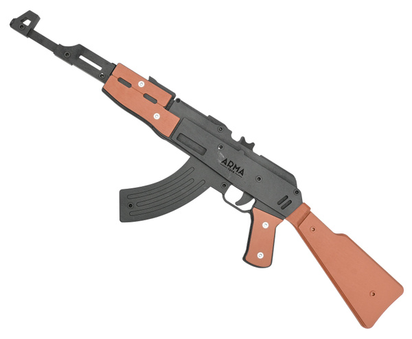 Резинкострел Arma toys автомат АК-47 (макет, окрашенный, Калашников ...