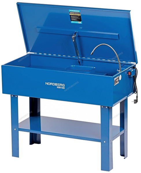 Установка для мойки деталей с электрическим насосом 150л NORDBERG NW100 ...