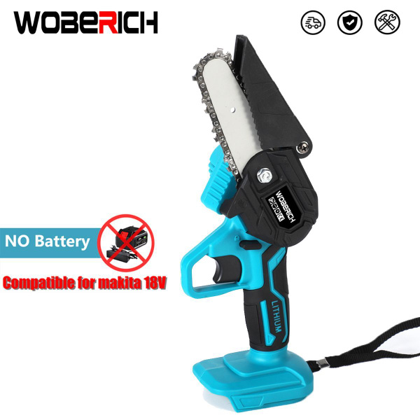Пила аккумуляторная цепная Chain Saw, 4 дюйма , пила электрическая ...