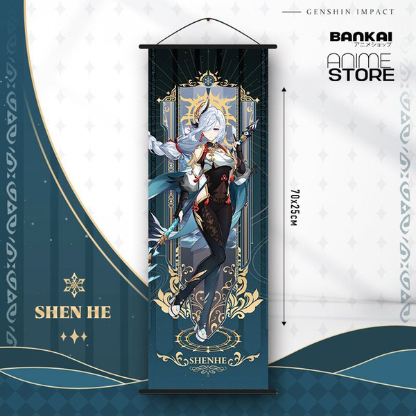 Постер Genshin Impact Люди, Сюрреализм купить по выгодной цене в интернет-магазине OZON (725617776)