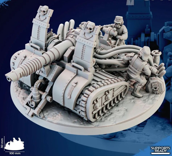 Warhammer Krieg Heavy Artillery 1/Тяжелая Артиллерия Крига 1 - купить с ...