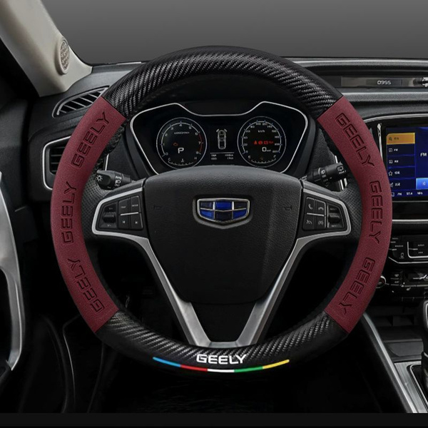 Авто чехол на руль из алькантары для Geely Geometry C Monjaro Coolray ...