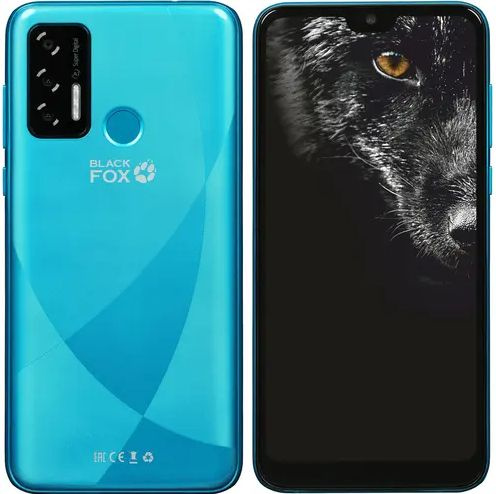 Смартфон BLACK FOX 6,26" B9 Fox+ 64 ГБ (B9 Fox+) бирюзовый - купить по ...