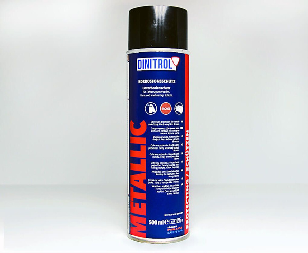 Антикоррозионная мастика для днища DINITROL METALLIC аэрозоль 500мл ...
