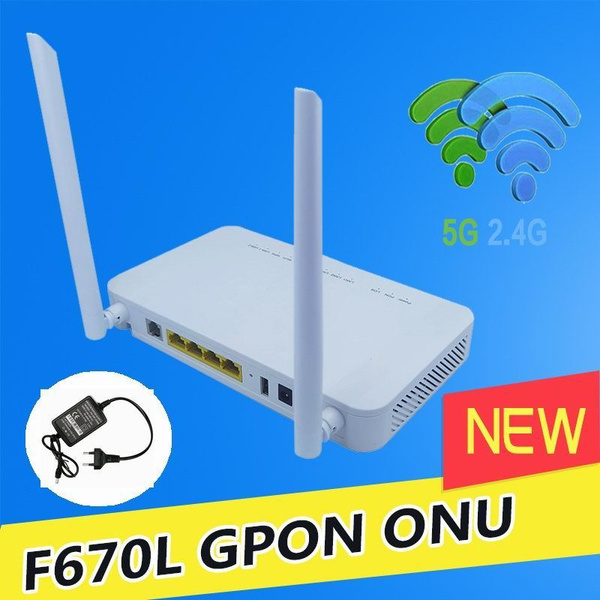 Dsl модем F670l Gpon Onu купить по низкой цене в интернет магазине