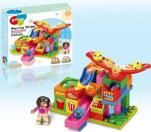 Конструктор Pilage Кафе фаст-фуд (42 детали)(P3040) - купить с ...