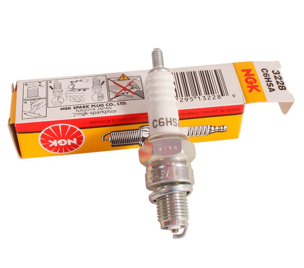 Свеча зажигания NGK 3228 (C6HSA) купить на OZON по низкой цене (638073905)