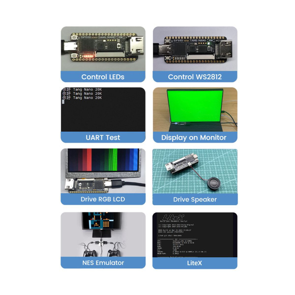 Совместимость с платой Tang Nano 20K FPGA RISCV Linux (без контактного разъема) - купить с ...