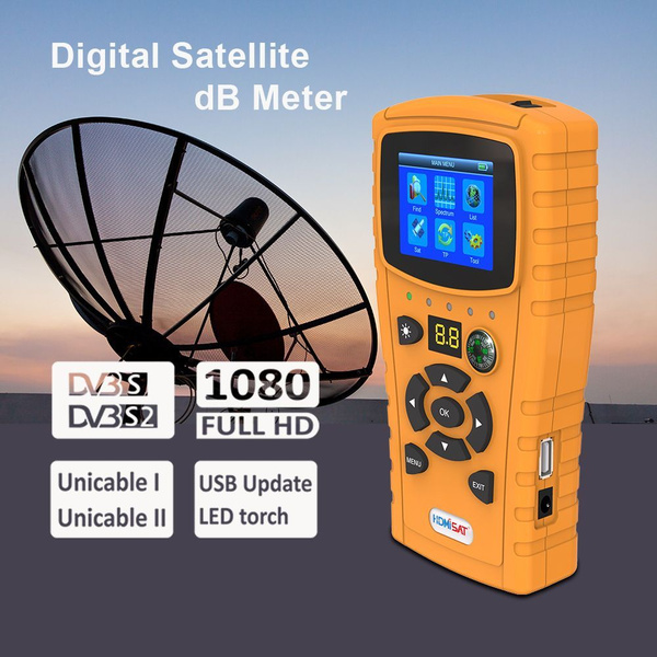 Анализатор спектра Satellite Finder SF-760 HP DVB-S/S2/LED - купить с ...