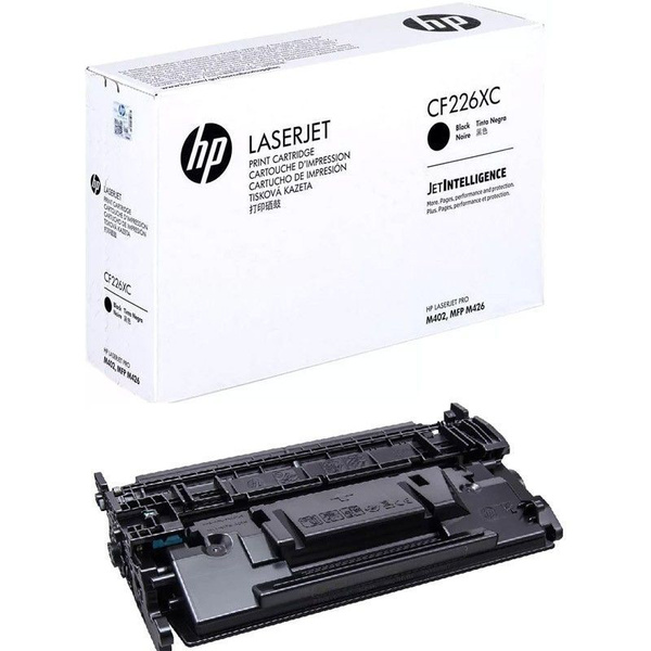Расходник для печати HP CF226XC, Черный (black), для лазерного принтера ...