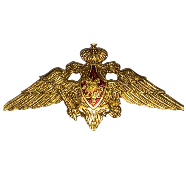 Кокарда (эмблема) на тулью фуражки военнослужащих ПВ Пограничных Войск ...