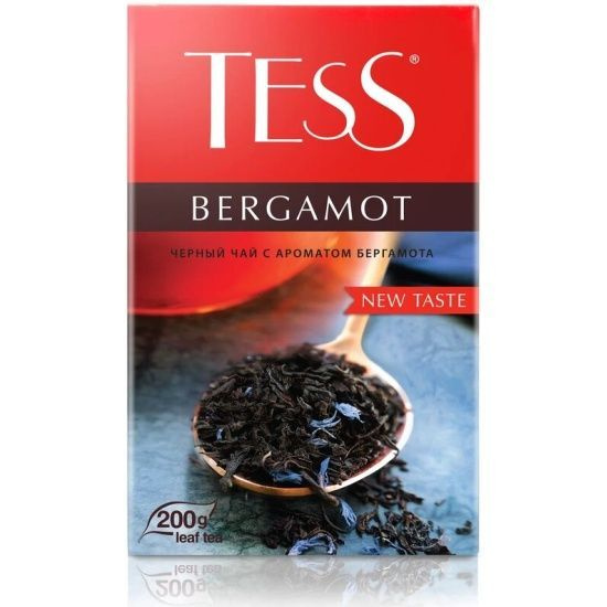 Чай TESS Bergamot черный листовой 100 г 3шт - купить с доставкой по ...