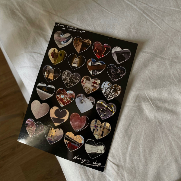 Виниловые стикеры "В сердце" 10х14 см купить на OZON по низкой цене ...