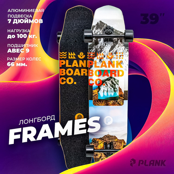 Лонгборд PLANK FRAMES 99 - купить по выгодной цене в интернет-магазине OZON (520817786)