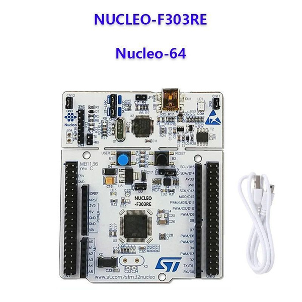 Плата разработки NUCLEO-F303RE STM32 Nucleo-64 STM32F303RET6 - купить с ...