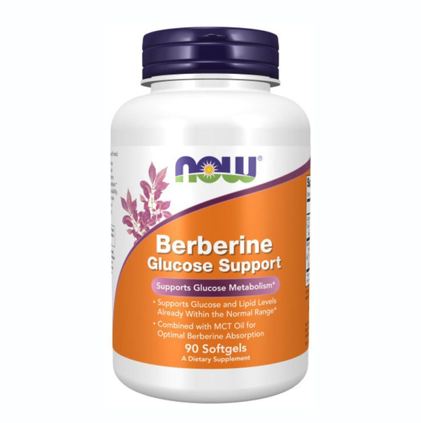 Now BERBERINE GLUCOSE SUPPORT SOFTGELS 90 капсул - купить с доставкой ...