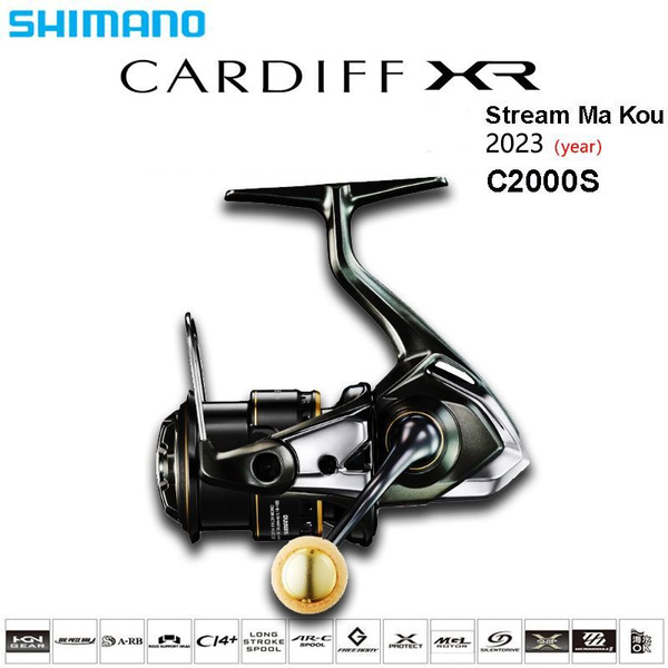 Катушка Shimano 2023 CARDIFF XR C2000S, С передним фрикционом, 2000, Передний фрикцион купить по ...