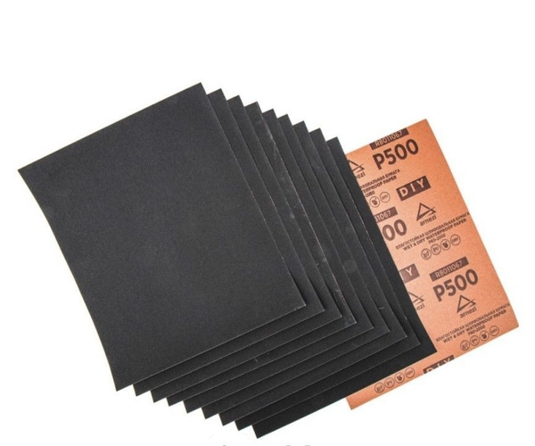 Бумага наждачная водостойкая 230x280 мм P500 DIY (10шт) ARNEZI R8011067 купить на OZON по низкой ...