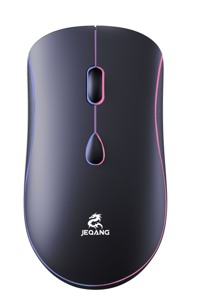 Игровая мышь беспроводная Jeqang 330 jw-330, черный - купить по выгодной цене в интернет ...