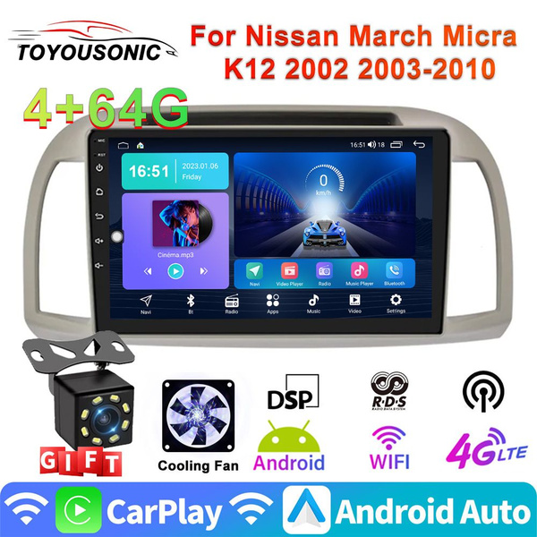 TOYOUSONIC Автомагнитола, диагональ: 9", 2 DIN, 4ГБ/64ГБ купить на OZON по низкой цене (1267165166)