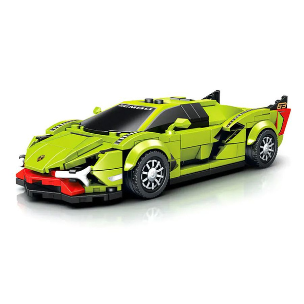 Конструктор SEMBO Famous Car: Lamborghini Sian FKP 37, 240 дет. (714001 ...