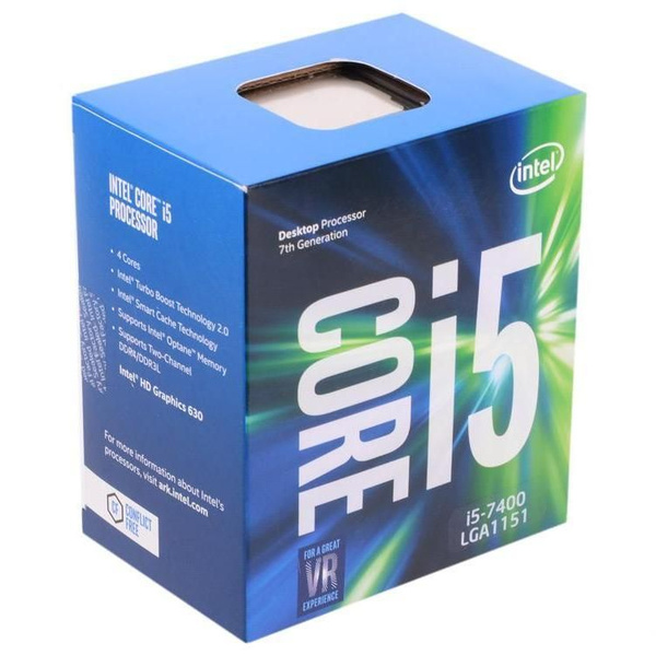 Процессор Intel I5-7400-GZA-211-(30%) Core i5 7-го поколения, BOX (с ...
