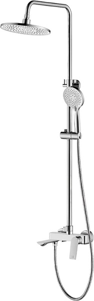 Душевая стойка Haiba HB24816 хром - купить с доставкой по выгодным ценам в интернет-магазине ...