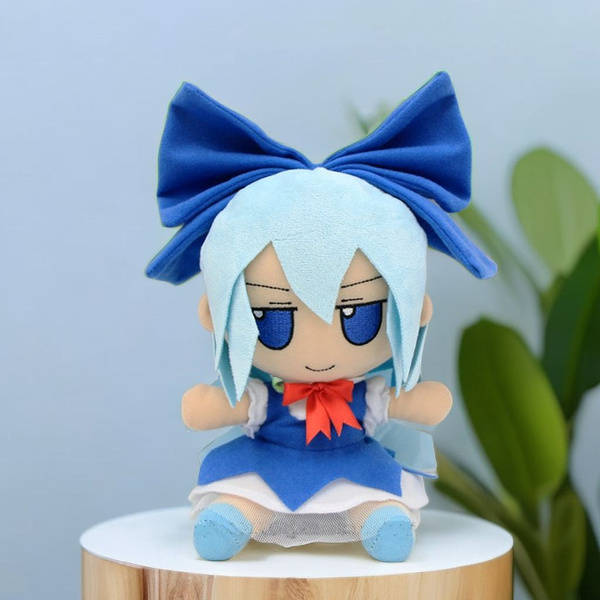 Аниме Мягкие Игрушки TouHou Project Fumo Cirno / Чирно Плюшевая Игрушка Антистресс 20 CM ...