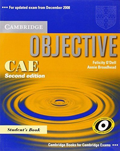 Objective CAE (Second Edition) Student's Book - купить с доставкой по ...