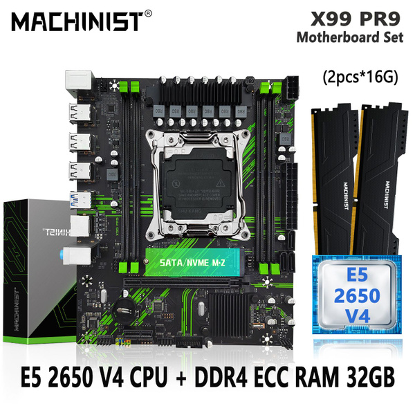 Материнская плата MACHINIST 2*16GB DDR4 купить по низкой цене с ...