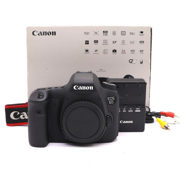 Фотоаппарат винтажный Canon EOS 6D body в упаковке (пробег 24485 кадров ...
