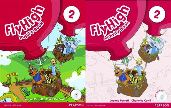 Комплект Fly High 2, Pupil's Book+Activity Book+CD - купить с доставкой ...