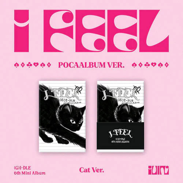 CD K-pop альбом (G)I-DLE - I FEEL (POCA ALBUM) Cat ver. - купить по ...