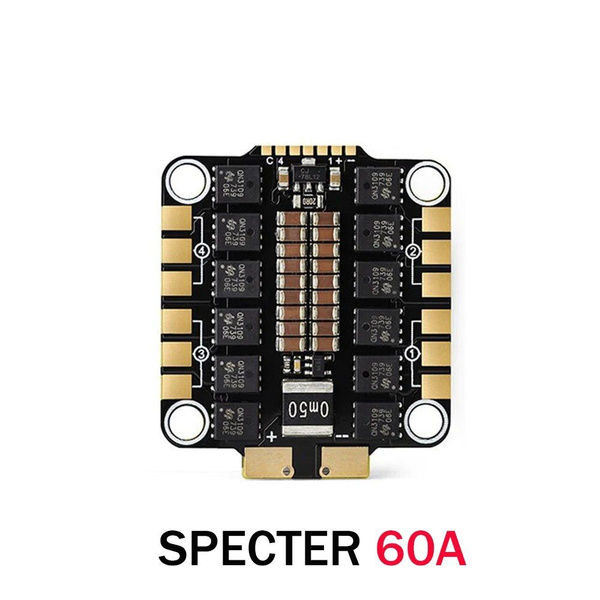 HGLRC SPECTER BLHELI S 60A 4in1 ESC 30X30mm 2-6S для FPV Free DIY ...