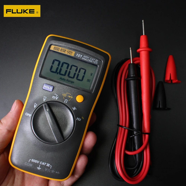 Цифровой мультиметр Fluke 101 купить на OZON по низкой цене (1296267571)