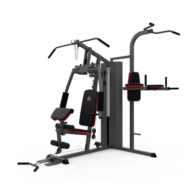 Силовой комплекс DFC D7004 (D7003 + опция брусья) мультистанция, грузоблочный ...