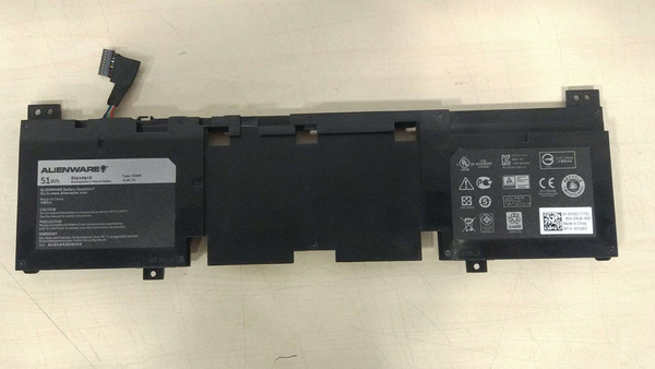 Аккумулятор для Dell Alienware 13 R1 Alienware 13 R2 P56G (3V806) 51Wh ...