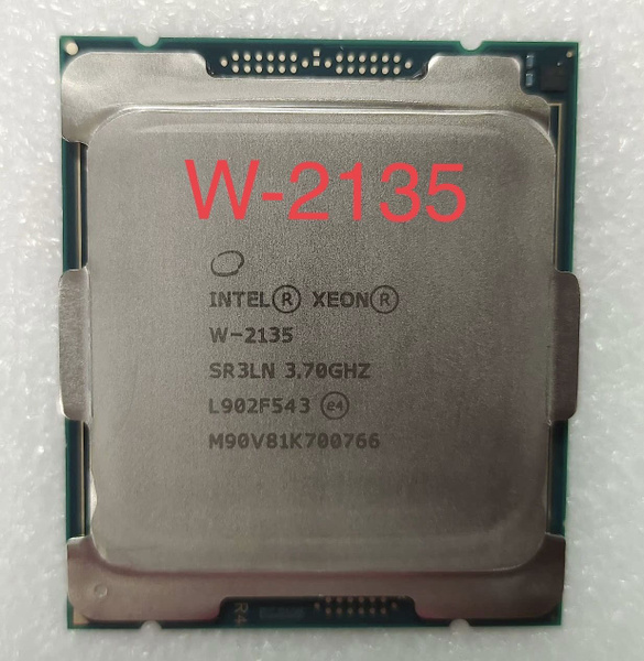 Процессор Intel Xeon, OEM (без кулера), 6 яд., 3,7 ГГц W-2135 W2135 ...