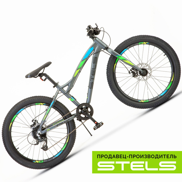 Велосипед подростковый Adrenalin MD 24" V010, Антрацитовый, рама 13.5 ...