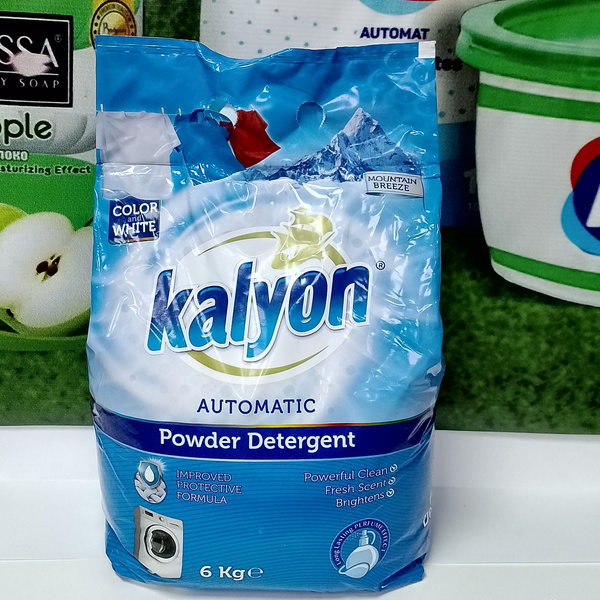 Вопросы и ответы о Kalyon Стиральный порошок 6000 г 50 стирок Для деликатных тканей, Для белых ...