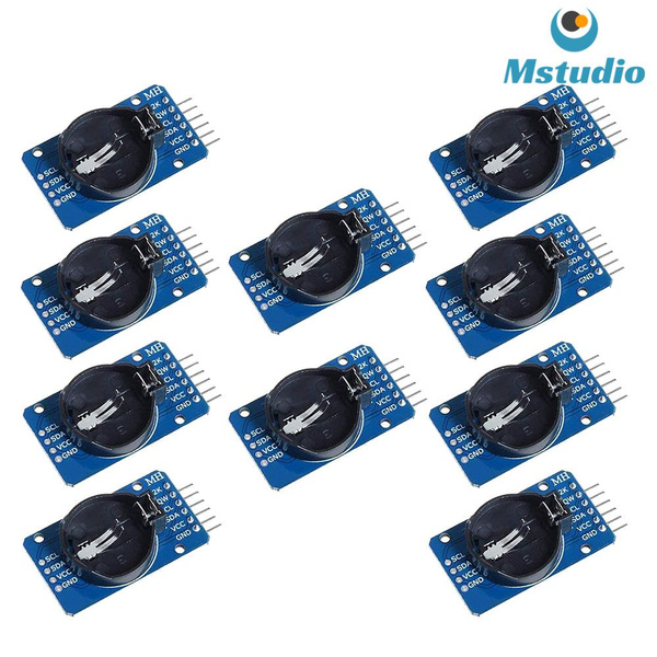 10 шт Ds3231 Автономный модуль часов реального времени для Arduino Nano Raspberry Pi Mega 2560