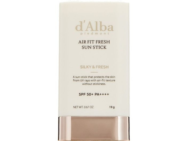 Солнцезащитный стик SPF 50+ PA++++ d'Alba Air Fit Fresh Sun Stick ...