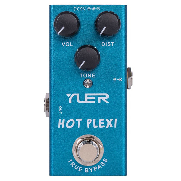 Педаль эффектов для электрогитары и бас-гитары YUER RF-13 Hot Plexi ...