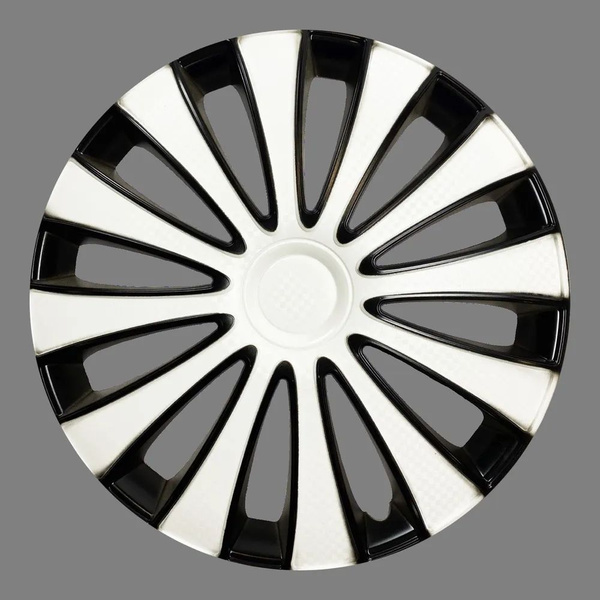 Колпаки R15 GMK Super Black белый STAR 4шт - купить по выгодной цене в ...