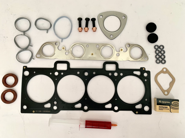 Набор прокладок ГБЦ двигателя ваз (Лада) Веста , Калина 2,Гранта, 1.6 ...